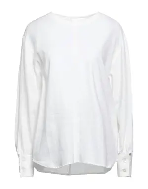 AGLINI Woven Top - White