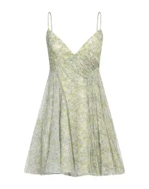 GIOVANNI BEDIN Silk Floral-print Mini Dress
