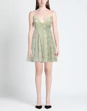 GIOVANNI BEDIN Silk Floral-print Mini Dress