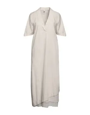 European Culture Midi Dress Size Cotton, Elastane