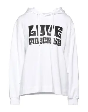 Moschino Fleece Sweatshirt - White