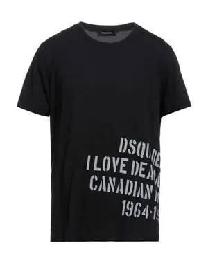 Dsquared2 T-shirt Size Cotton - Black