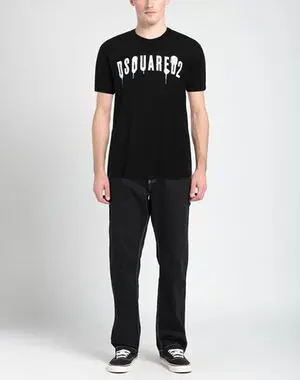Dsquared2 T-shirt Size Cotton - Black