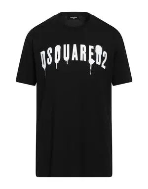 Dsquared2 T-shirt Size Cotton - Black