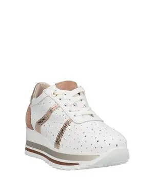 STELE Low-top Leather Sneakers - White