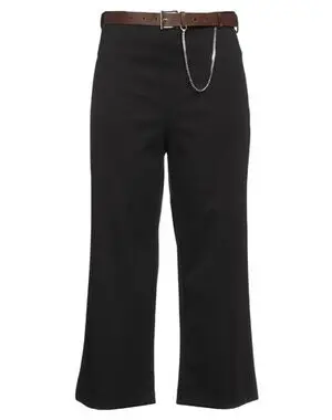 SISTE'S Pants With Belt - Black