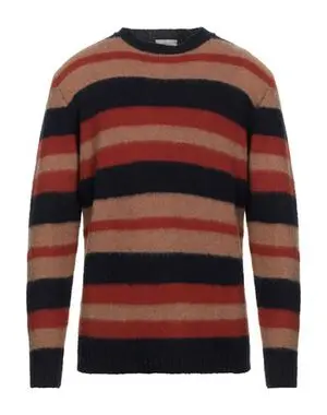 Altea Striped Virgin Wool Sweater - Blue