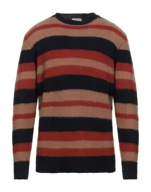 Altea Striped Virgin Wool Sweater - Blue