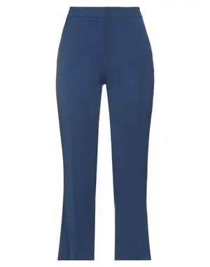SEMICOUTURE Straight-leg Crepe Pants - Navy