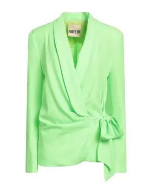 ANIYE BY Single-breasted Blazer With Sash - Green