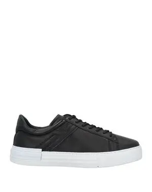 Hogan Soft Leather Sneakers - Black