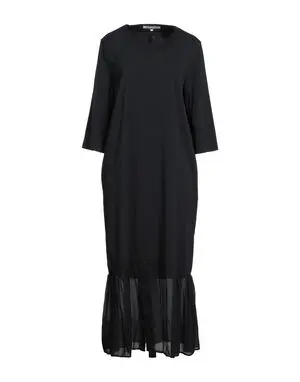 European Culture Cotton Elastane Midi Dress