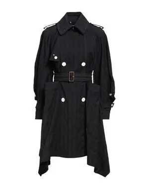 High Overcoat & Trench Coat - Blue