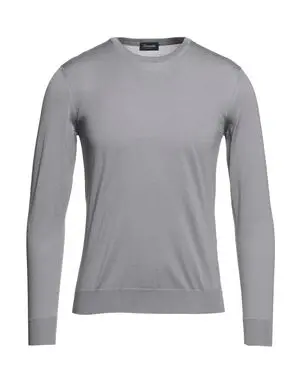 DRUMOHR Knit Silk Sweater - Grey