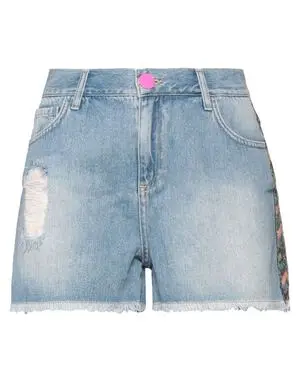 TOY G. Denim Shorts With Appliqués