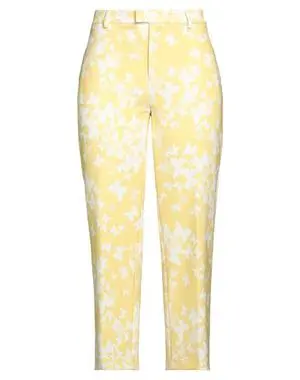 Red Valentino Floral Print Trousers - Yellow