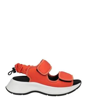 Hogan Textile Fibers Sandals - Orange