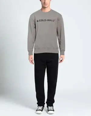 A-COLD-WALL* French Terry Sweatshirt With Logo - Grey