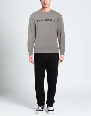 A-COLD-WALL* French Terry Sweatshirt With Logo - Grey