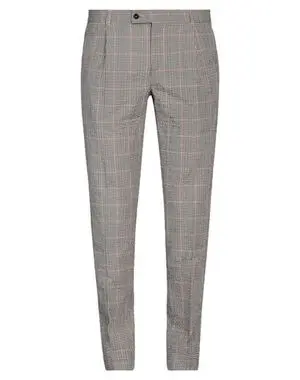 DANIELE ALESSANDRINI Tapered Leg Trousers - Dark Brown