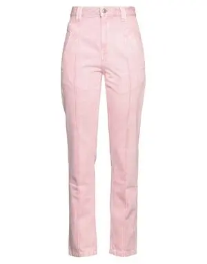MARANT ETOILE Straight-leg Cotton Jeans - Pink