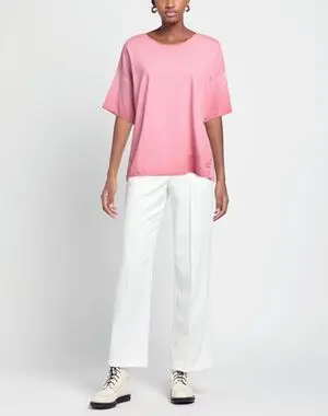 ROBERTO COLLINA Cotton Jersey T-shirt - Pink