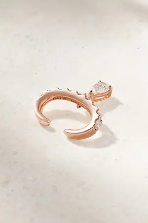 ANITA KO Daphne 18-karat Diamond Ear Cuff