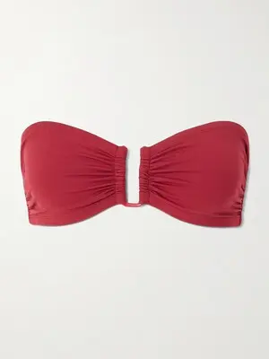 ERES Les Essentiels Show Bandeau Bikini Top - Red