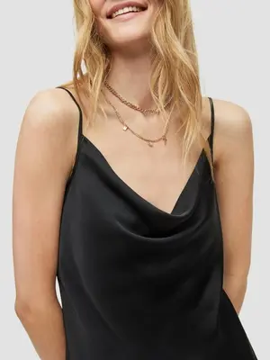ALLSAINTS Hadley Satin Slipdress