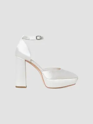 LOEFFLER RANDALL Selina Ankle-strap Platform Pumps