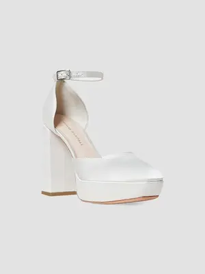 LOEFFLER RANDALL Selina Ankle-strap Platform Pumps