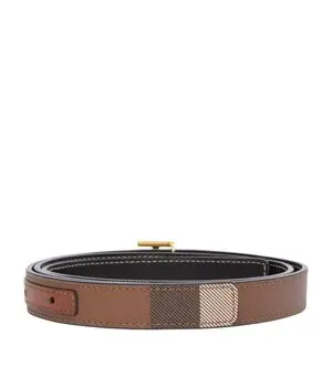 Burberry Reversible Tb Monogram Belt