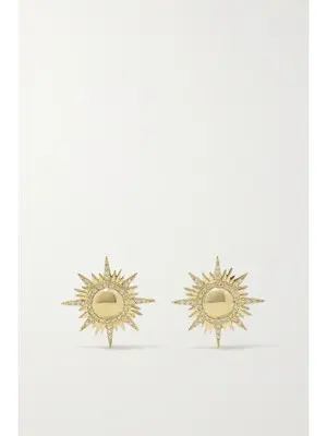 Sorellina Il Sole 18-karat Diamond Earrings