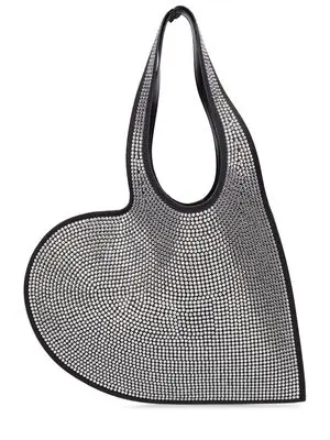 Coperni Mini Heart Embellished Shoulder Bag