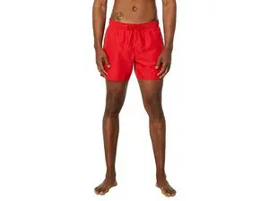 Lacoste Lacoste Solid Elastic Waist Swim Trunks Red