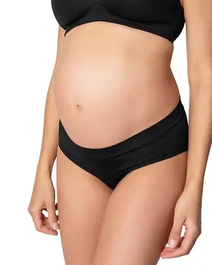 Ingrid & Isabel® Seamless Cooling Maternity Briefs, Set Of 3 - Black