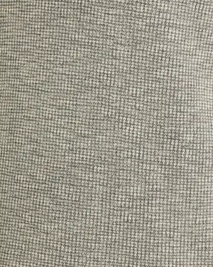 John Varvatos Memphis Waffle Henley - Gray Heather