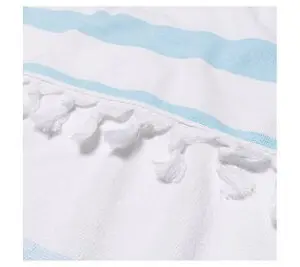 SUPERIOR Tropical Oversized Stripe Fouta Beach Owel