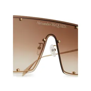 Alexander McQueen Oversized Aviator-style Sunglasses
