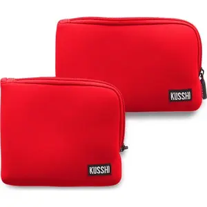 KUSSHI KUSSHI On The Go Pouch Set Red