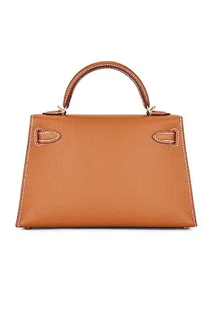 Hermès Mini Gold Epsom Kelly 20 Bag