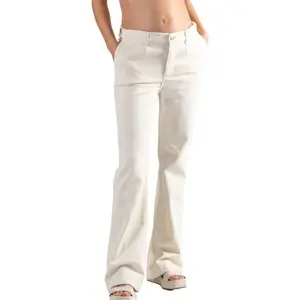 CACHE COEUR Sabrina High-waist Flare Maternity Jeans - Beige