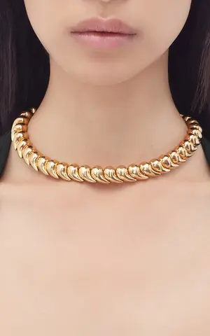 Bottega Veneta 18k -plated Sterling Silver Necklace