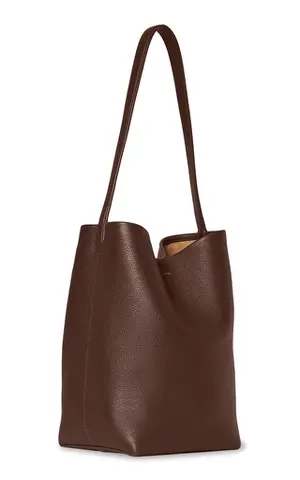 THE ROW Park Medium North/ South Leather Tote Bag