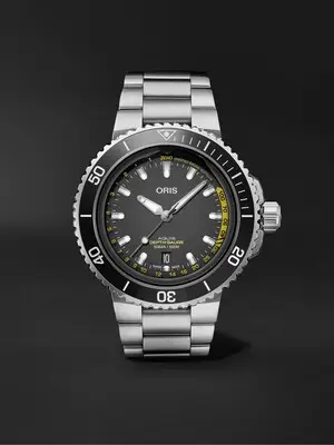 ORIS Aquis Depth Gauge Automatic 45.8mm Watch - Black