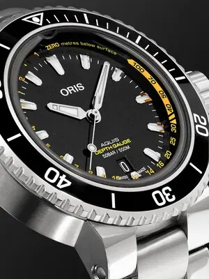 ORIS Aquis Depth Gauge Automatic Stainless Steel Watch