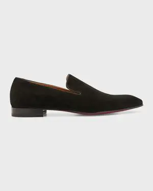CHRISTIAN LOUBOUTIN Dandelion Suede Loafers