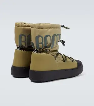 Moon Boot Logo Snow Boots - Green