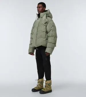 Moon Boot Logo Snow Boots - Green
