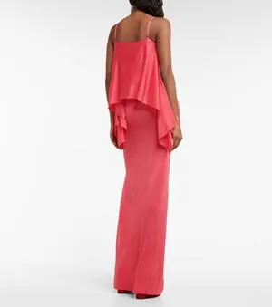 TOM FORD Side-slit Gown - Black